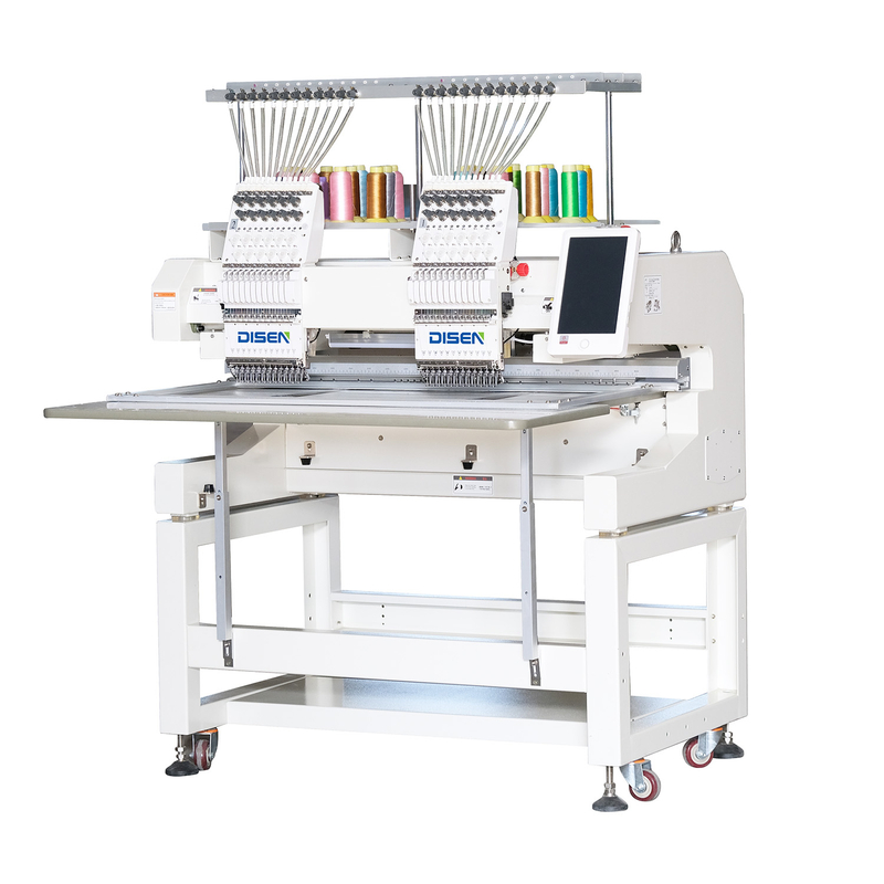 DSC-J1202 Two Heads 12 Needles Embroidery Machine from China ...