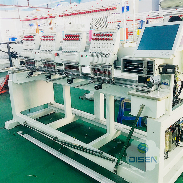 Customizable Design Heavy-duty Multi-head Embroidery Machine For Art ...